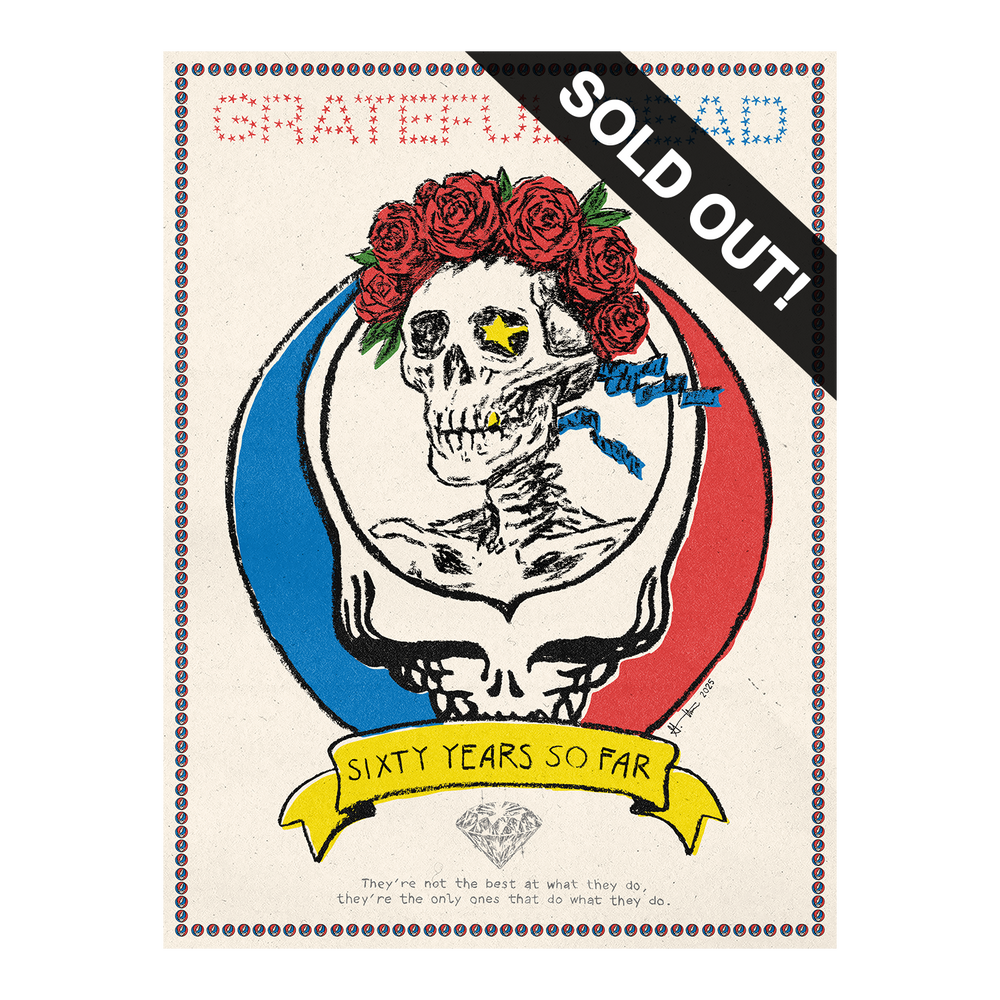 Limited Edition Decades Posters – Grateful Dead