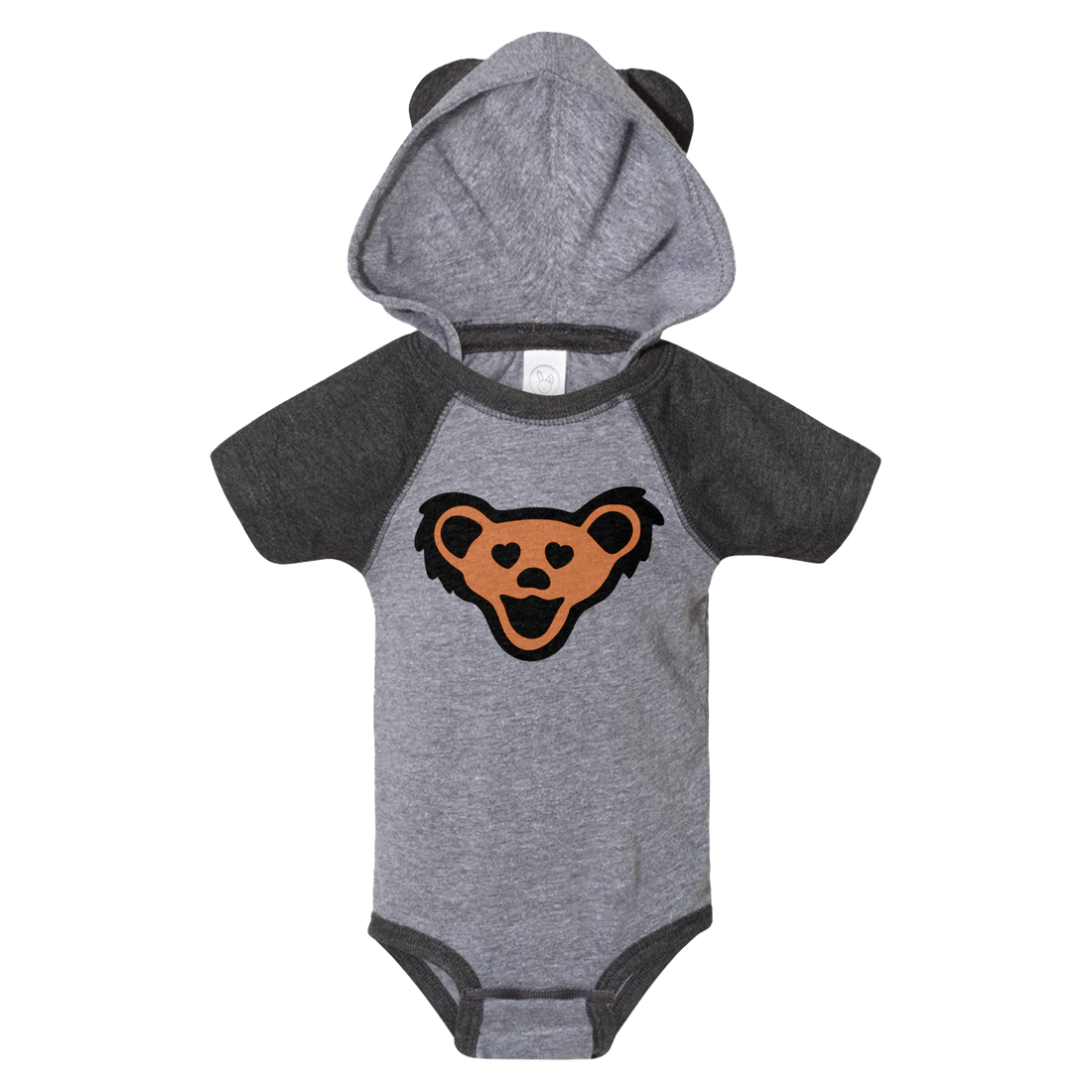 Granite Heather Bear Ear Baby Onesie – Grateful Dead