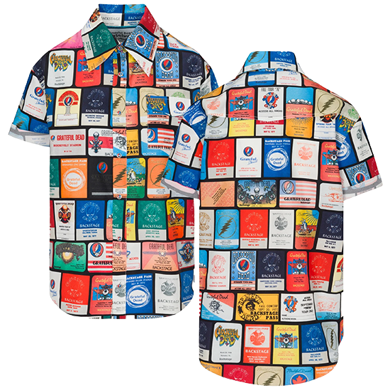 Meghan Fabulous Backstage Pass Print Shirt – Grateful Dead