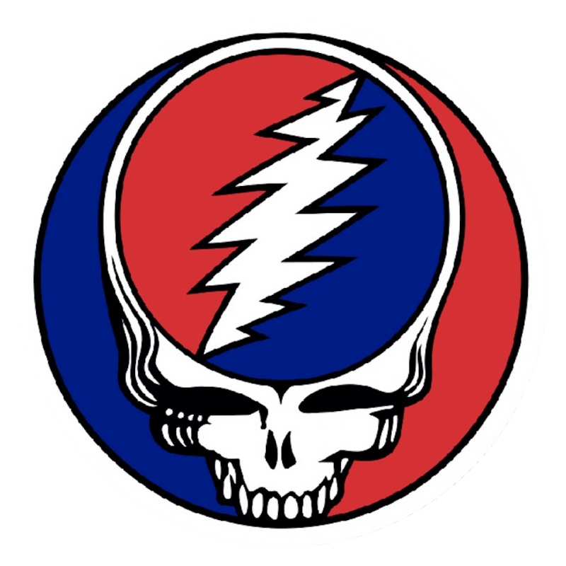 SYF Round Sticker 5"" – Grateful Dead